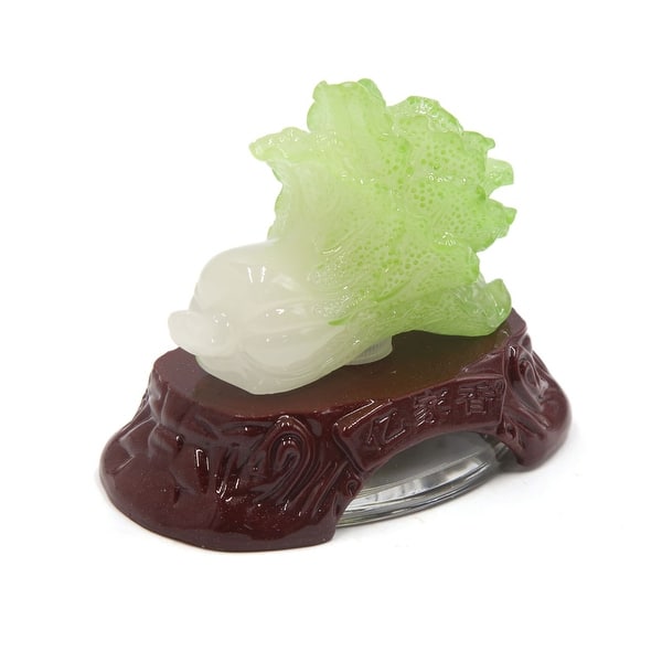 Refillable Glass Air Freshener Perfume Cabbage Shape Car Decoration ...