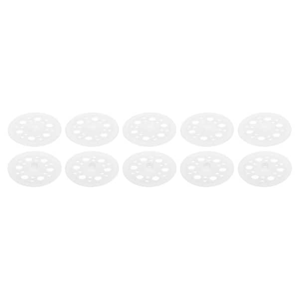 100pcs 46mm Polypropylene Washers Load Spreading Flat Plastic Washers ...