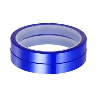 2 Rolls Heat Tape High Temperature 10mmx33m Sublimation Tape Blue ...