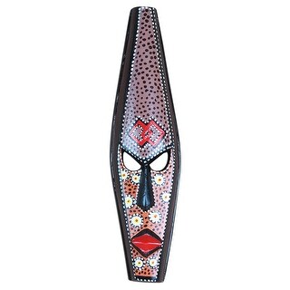 Handmade Epa Face African wood mask (Ghana) - Bed Bath & Beyond - 32530968