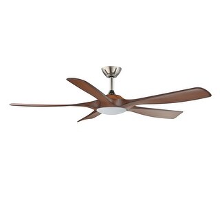 MISTRAL 56 in. DC Motor Ceiling Fan with LED Light Kit - Bed Bath ...