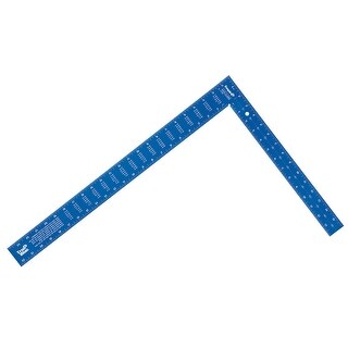 Empire 1190 TRUE BLUE Laser Etched Framing Square, 16" x 24", Anodized ...