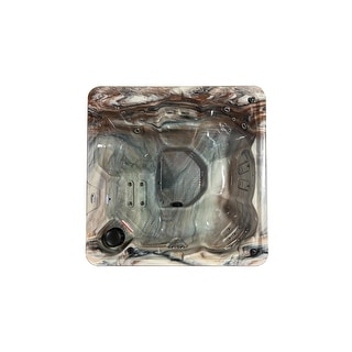 Home and Garden Spas 6 Person 29 Jet Spa- Tuscan Shell and Mocha ...
