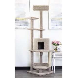 New Cat Condos 6' Cat House Tower - Bed Bath & Beyond - 39180489