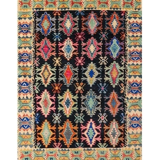 Ahgly Company Machine Washable Abstract Bullet Shell Brown Area Rugs ...