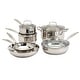 Denmark 10pc Stainless Steel Cookware Set - Bed Bath & Beyond - 38975536