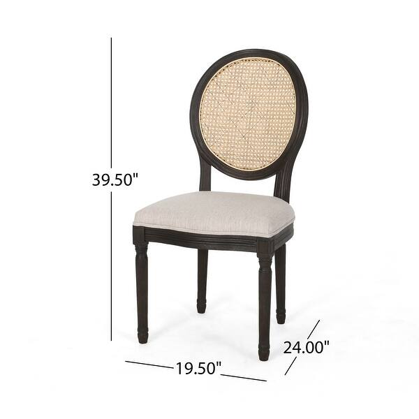 Govan Wooden Dining Chairs with Cushions (Set of 2) by Christopher ...