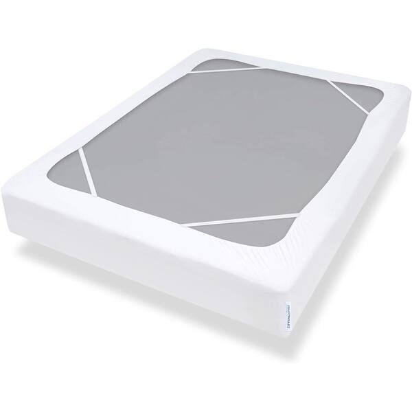 SPRINGSPIRIT Box Spring Cover with Smooth and Elastic Woven Material ...