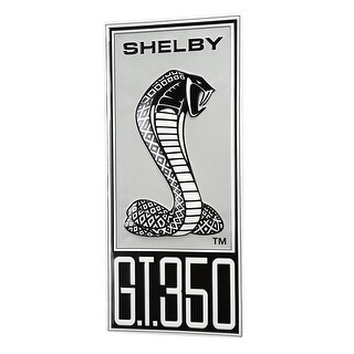 Shelby GT350 Embossed Shaped Metal Wall Sign - 8.25" x 18.4" - Bed Bath ...