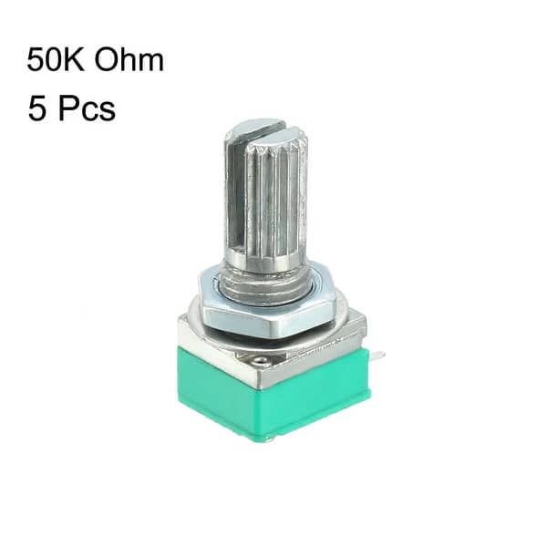 RK097N 50K Ohm Variable Resistors Single Carbon Film Taper ...