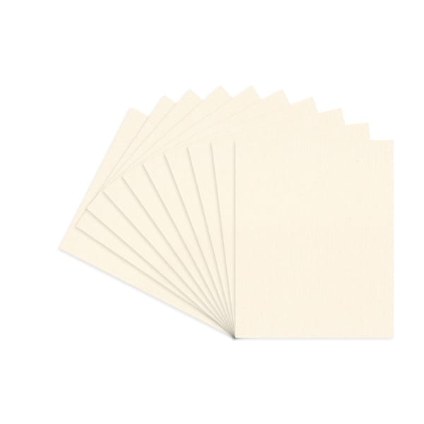 Textured Cream 8x10 Backing Board - Uncut Photo Mat Board (100-Sheets ...
