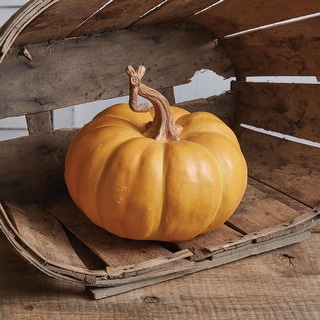 Heirloom Resin Pumpkin - 7½'' dia. x 7''H - Bed Bath & Beyond - 36117692
