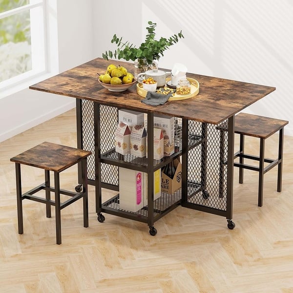 foldable dining table for 2
