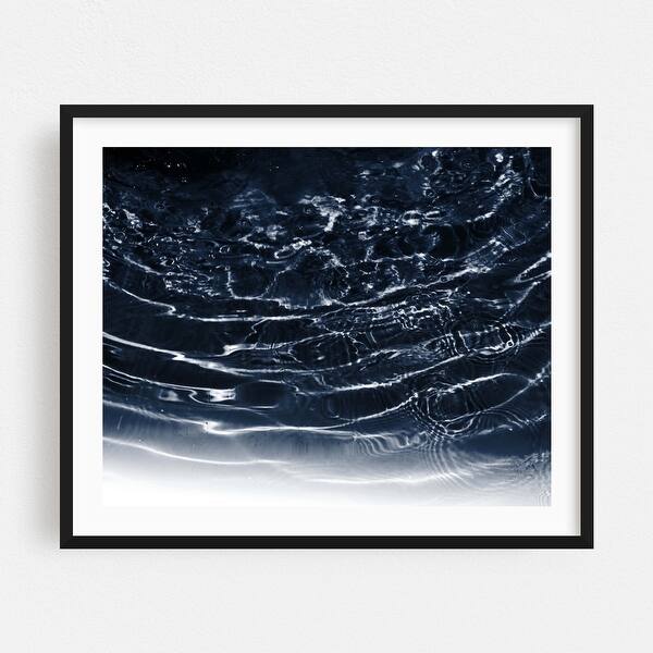 Dark Night Navy Blue Ocean Dream 1 Photography Water Art Print/Poster ...
