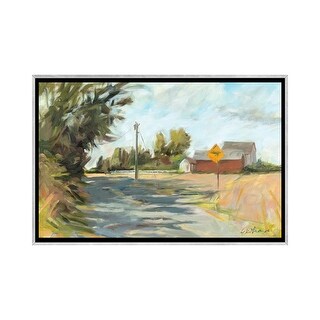 iCanvas "Dry Slough Road" by Kris Ekstrand Framed - Bed Bath & Beyond ...