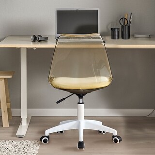 Home Office Desk Chair, Adjustable 360 °Swivel Height Modern Plastic ...