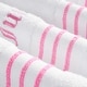 Juicy Couture Neon Border Bath Towels 6-Piece 2 Bath towels 2 Hand ...