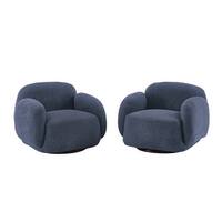 Kiptin 31.7"W 360 Degree Swivel Barrel Chair Set Of 2 - On Sale - Bed ...