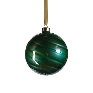 4.75" Pearl Luster Glass Ball Ornaments, Set of 4 - Bed Bath & Beyond ...