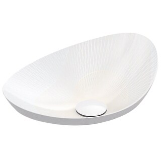 Kohler K-24386-JE 18.02 by Janet Echelman Veil 21" Oval Vessel - Bed ...
