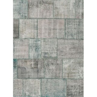 Ahgly Company Machine Washable Contemporary Sage Green Area Rugs - Bed ...