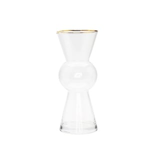 Narrow Pitcher with Gold Rim - Bed Bath & Beyond - 42528929