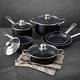 Prochef by Bergner - 10 Pc Non Stick Cast Aluminum Pots and Pans ...