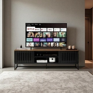 63 Inch Modern TV Stand for TVs up to 60" Entertainment Center with ...