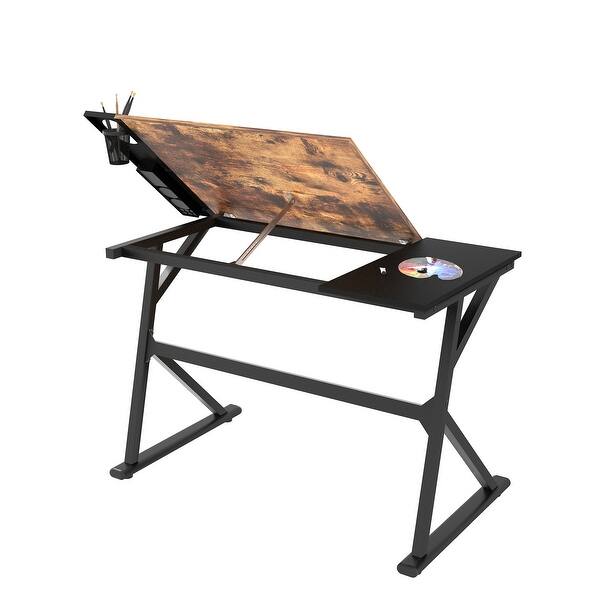 Computer Desk School Art Student Drafting Table Drawing Table - Bed ...