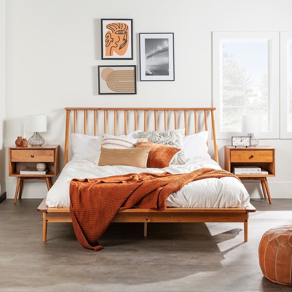 Spindle headboard queen store