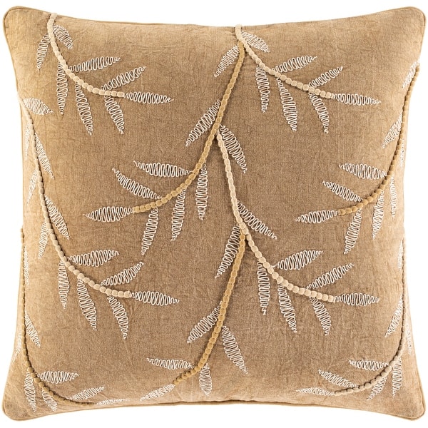 Artistic Weavers Agnes Embroidered Botanical Throw Pillow - On Sale ...