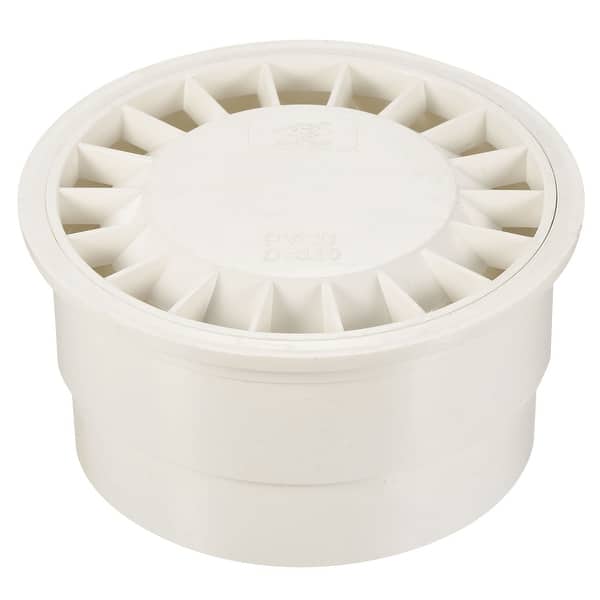 Floor Drains PVC 114mm OD Snap-In Round Cover Grate Drain Strainer ...