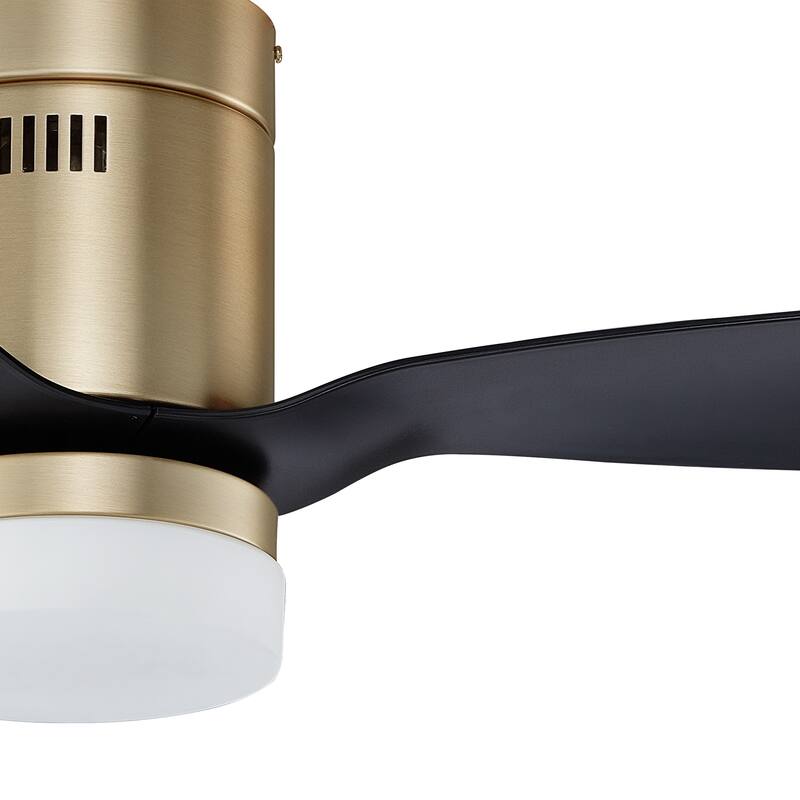 Pollux 52-inch Indoor Smart Ceiling Fan, Dimmable LED Light Kit ...