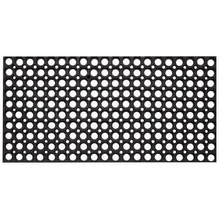 Anti-Fatigue Perforated Entrance Rubber Floor Mat, 32" x 47" - Bed Bath ...