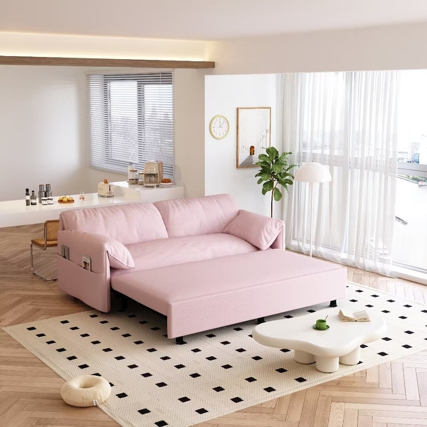 Fold out sofa bed queen store