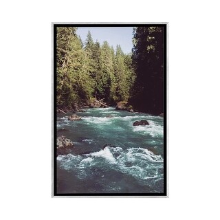 iCanvas "Pacific Northwest River Turquoise Blue" by Nature Magick ...