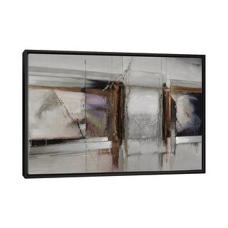 iCanvas "Abstract XIV, Muted & Horizontal" by Bruce Dean Framed - Bed ...
