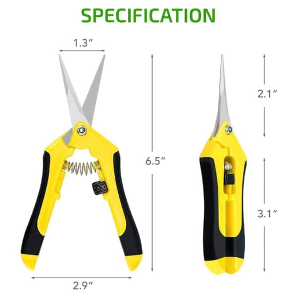 6.5 Inches Yellow Pruning Shears - On Sale - Bed Bath & Beyond - 38441309