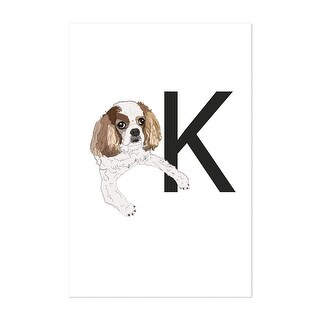Kdog Illustrations Alphabet Animals Dog Art Print/Poster - Bed Bath ...