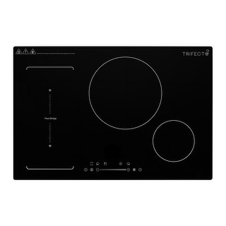 30 in. Ceramic Glass Surface Built-In Induction Modular Cooktop in ...