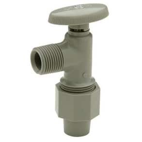 QEST QV343R Angle Stop Shut Off Valve 1/2X3/8 - Bed Bath & Beyond ...