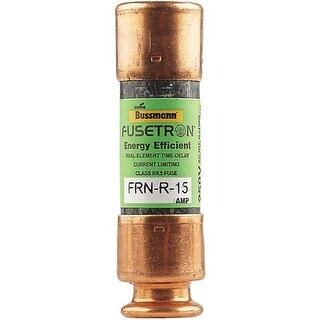 Bussmann 15A Cartridge Fuse FRN-R-15 Unit: EACH - Bed Bath & Beyond ...