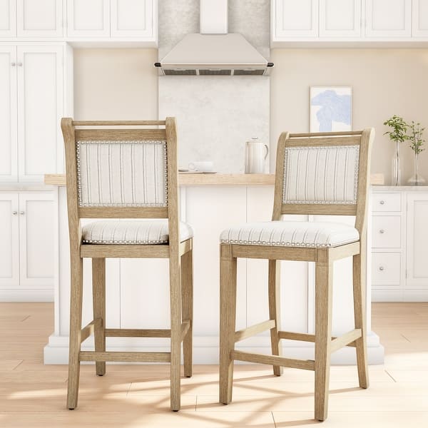 rustic style counter stools