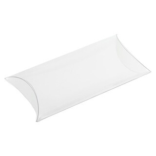 Plastic Pillow Box, Treat Gift Boxes Clear 5.51x2.76x0.98" Pack of 20 ...