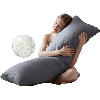 Full Body Pillow for Side Sleeper - Soft Long Bed Pillow for Adults ...
