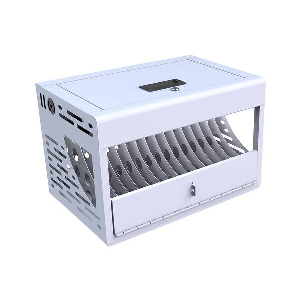 16 Bay Charging Cabinet for Laptop Locking Charging Station - Bed Bath ...