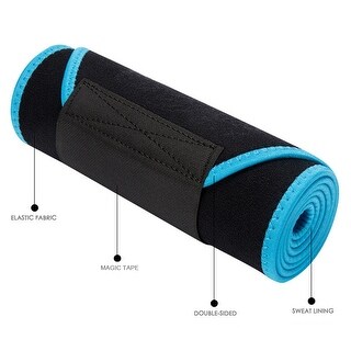 Women Exercise Trainer Abdomen Corset Slimming Waist Belt Body Shaper ...