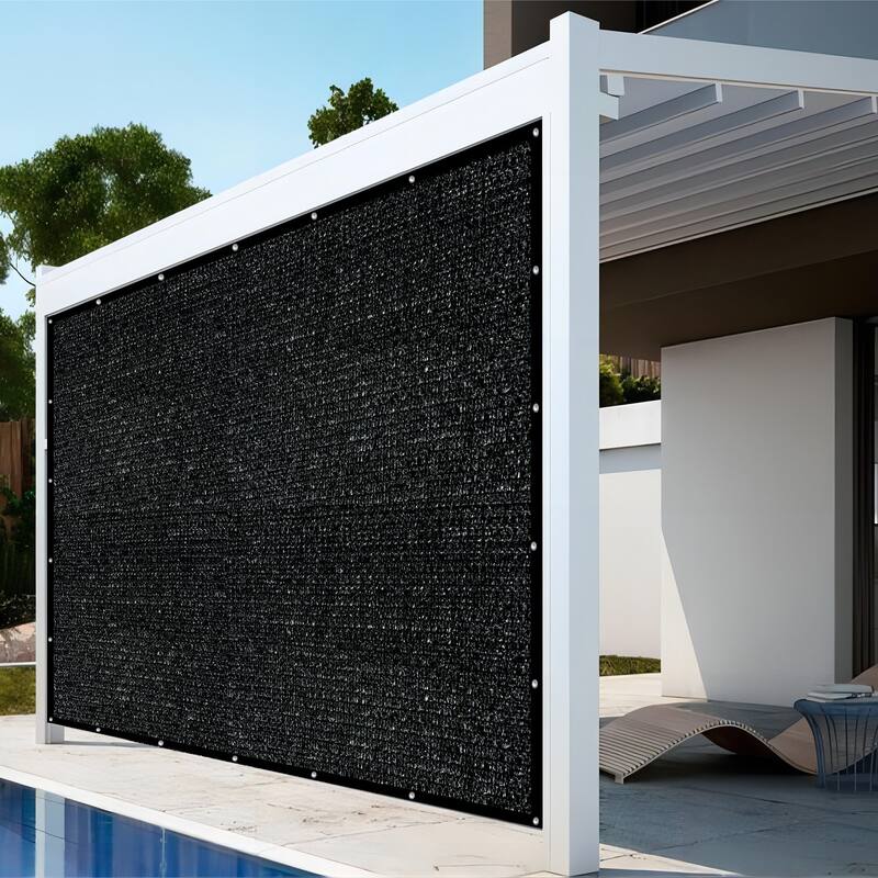 Agfabric 90% Sunscreen Shade Cloth with Grommets (12 Bungee Balls ...