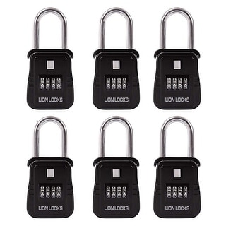 Lion Locks 1500 Key Storage Realtor Lock Box with Set-Your-Own ...