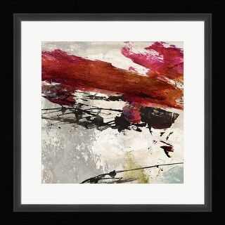Jim Stone 'Colors Rumbling I' Framed Art - Bed Bath & Beyond - 36113393